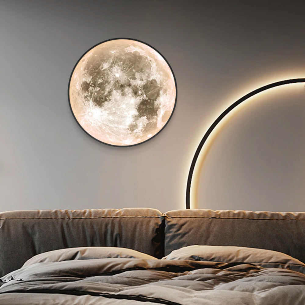 Large Moon Wall Light - Ikorii