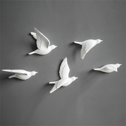 3D Flying Birds Wall Decor - Ikorii